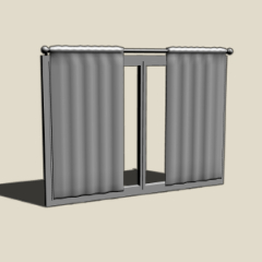 ☆window & curtains - CLIP STUDIO ASSETS