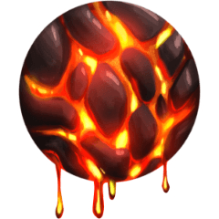 Lava ball - CLIP STUDIO ASSETS