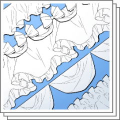 [Free for a limited time] 5 kinds of ruffle brushes - CLIP STUDIO ASSETS