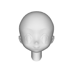 Deformed head - CLIP STUDIO ASSETS