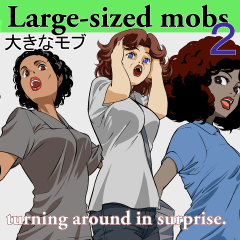 Large sized mob characters 2 - CLIP STUDIO ASSETS
