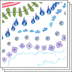 Simple Comic Decorations - CLIP STUDIO ASSETS