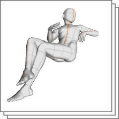 Leg Tilt Position 3 - CLIP STUDIO ASSETS