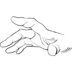 Hand ausstrecken - CLIP STUDIO ASSETS