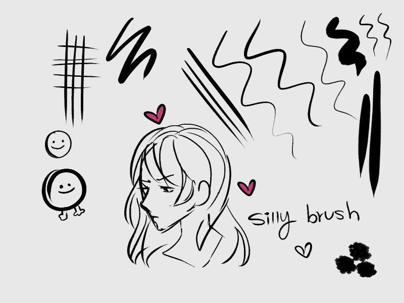 Silly brush - CLIP STUDIO ASSETS
