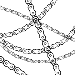 motorcycle chain small - CLIP STUDIO ASSETS