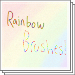 Rainbow Brushes - CLIP STUDIO ASSETS