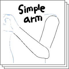 Simple Arm - CLIP STUDIO ASSETS