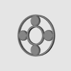 Planetary gear mechanism SterType-01 - CLIP STUDIO ASSETS