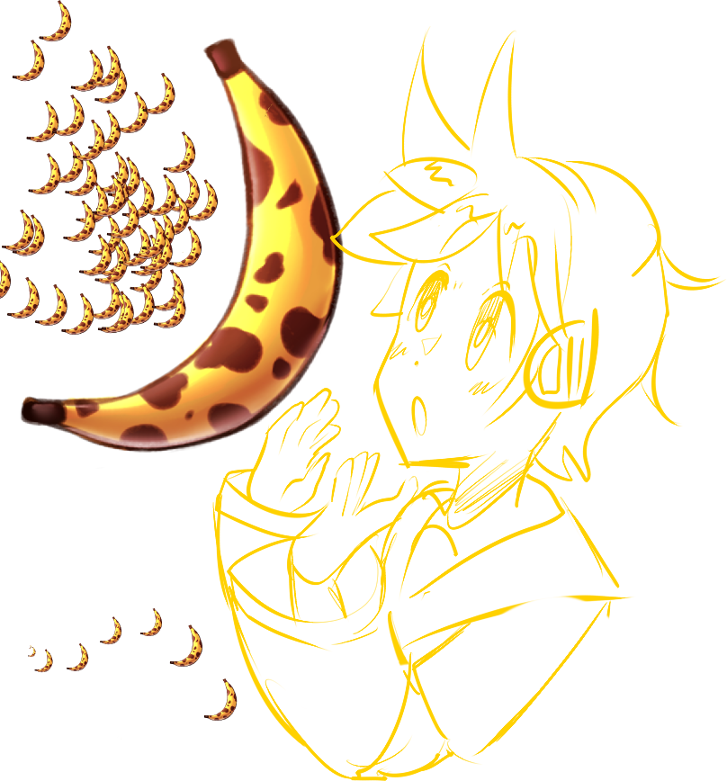 banana brush - CLIP STUDIO ASSETS