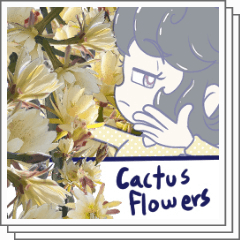 Cactus flowers - CLIP STUDIO ASSETS