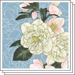 Christmas Roses - CLIP STUDIO ASSETS