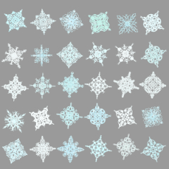 Snowflakes - CLIP STUDIO ASSETS