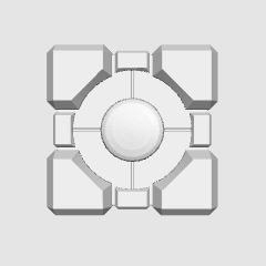 companion cube from portal - CLIP STUDIO ASSETS