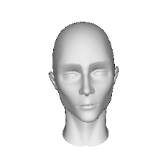 Blend Workout Head Model 215 - CLIP STUDIO ASSETS