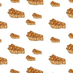 Apple pie tiles - CLIP STUDIO ASSETS