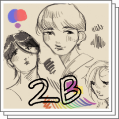 2B鉛筆 - CLIP STUDIO ASSETS