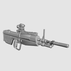 FN Rifle - CLIP STUDIO ASSETS