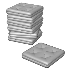 Cushion 05 - CLIP STUDIO ASSETS
