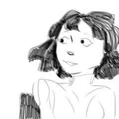 Voluminous Sketch Pencil - CLIP STUDIO ASSETS