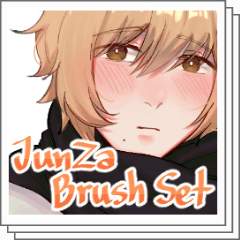 JunZa Brush Set - CLIP STUDIO ASSETS