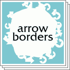Arrow Borders - CLIP STUDIO ASSETS