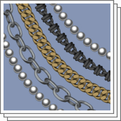 Baku Chain Brush - CLIP STUDIO ASSETS