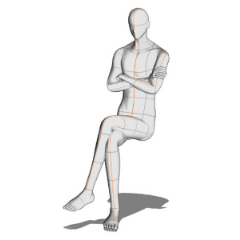 sit - CLIP STUDIO ASSETS