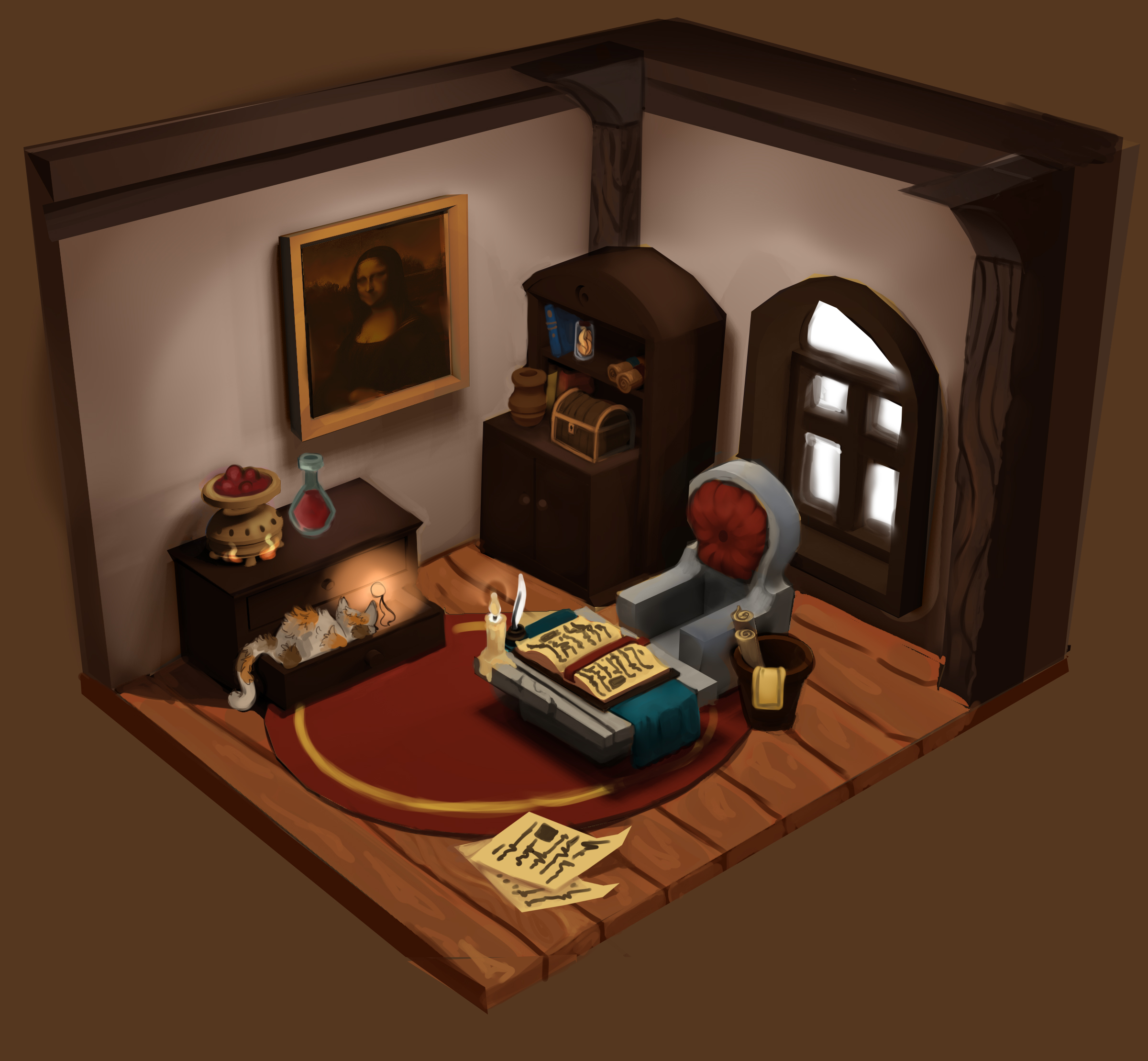 Little room - CLIP STUDIO ASSETS