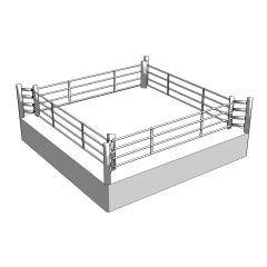 Boxing ring - CLIP STUDIO ASSETS