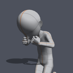 Crying_Pose - CLIP STUDIO ASSETS