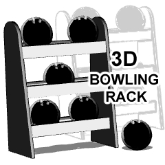 3D Bowling Rack - CLIP STUDIO ASSETS