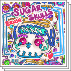 sugar skulls - CLIP STUDIO ASSETS