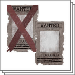 Wanted posters - CLIP STUDIO ASSETS