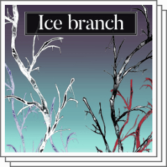 Ice_branch - CLIP STUDIO ASSETS