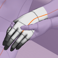 Hand Being Held Loose - CLIP STUDIO ASSETS