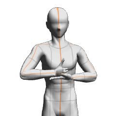 Respect sign language - CLIP STUDIO ASSETS