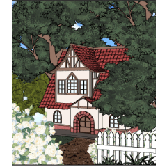 home set up colored - CLIP STUDIO ASSETS