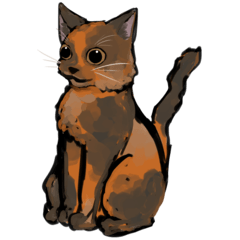 Picture of Rust Cat - CLIP STUDIO ASSETS