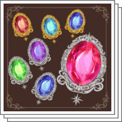 Brooch Set - CLIP STUDIO ASSETS