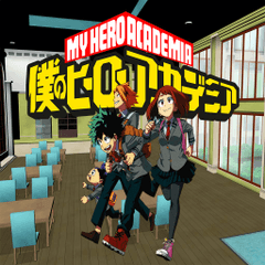 MHA 기숙사 3D 에셋 - CLIP STUDIO ASSETS