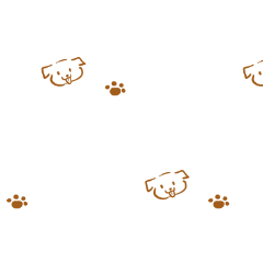 Puppy Pattern 1-1 - CLIP STUDIO ASSETS