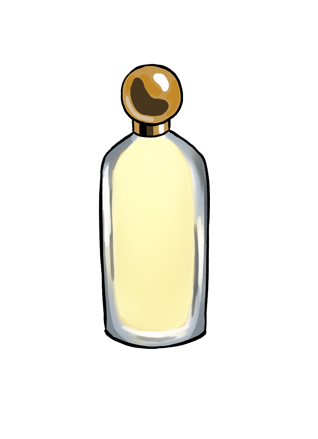 Perfume bottle - CLIP STUDIO ASSETS