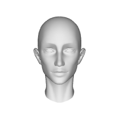 Base de Astarion Head - Clip Studio Assets