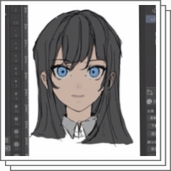 Homemade 3D head model set - CLIP STUDIO ASSETS