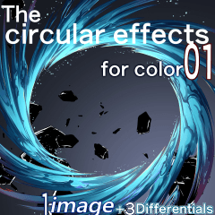Circular effect 01 - CLIP STUDIO ASSETS