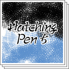 Thick hatching pen 2 - CLIP STUDIO ASSETS