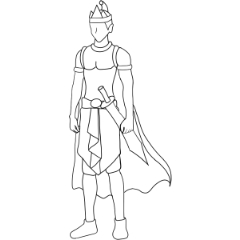 伝統的な東南アジアの騎士 - CLIP STUDIO ASSETS