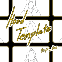 Hood, Robe Template - CLIP STUDIO ASSETS