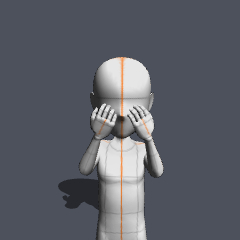 Shocked_Pose - CLIP STUDIO ASSETS